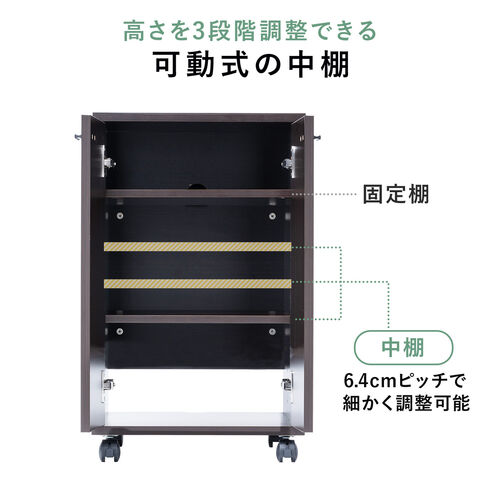 プリンター台(横幅43cm・奥行46cm・高さ70cm・耐荷重25kg) YK プリンター台(横幅43cm・奥行46cm・高さ70cm・耐荷重25kg) YK